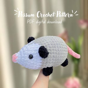 Crochet Possum Pattern PDF DIGITAL DOWNLOAD Only - Etsy