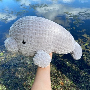 Crochet Manatee Pattern PDF Digital Download Only - Etsy