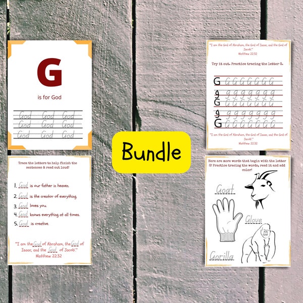 Bible Alphabet Coloring Book - Etsy