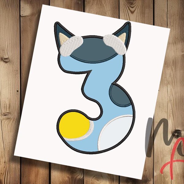 Bluey Applique - Etsy