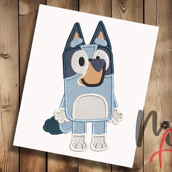 Bluey Applique - Etsy