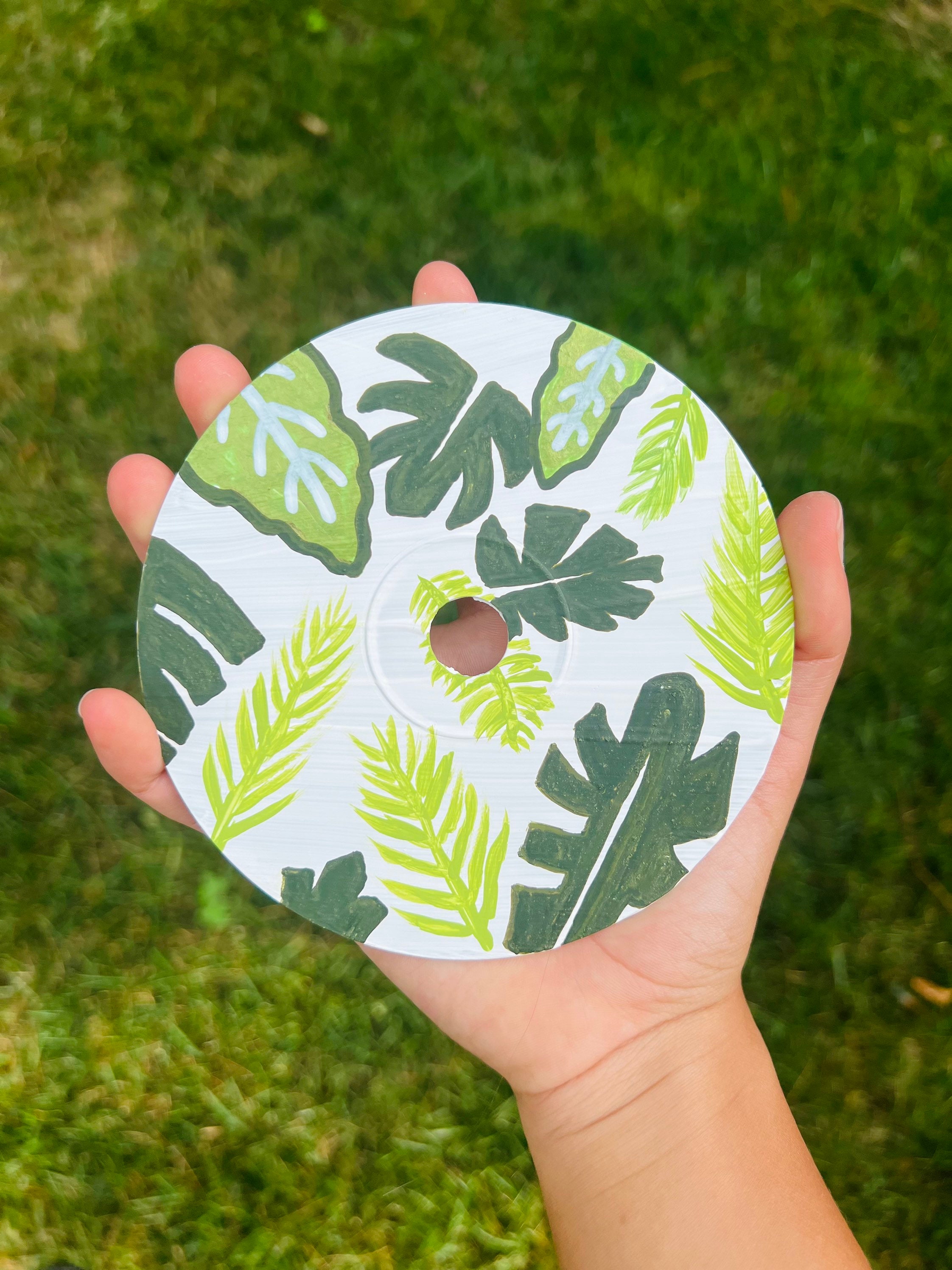 Tropical Plants CD Decor - Etsy
