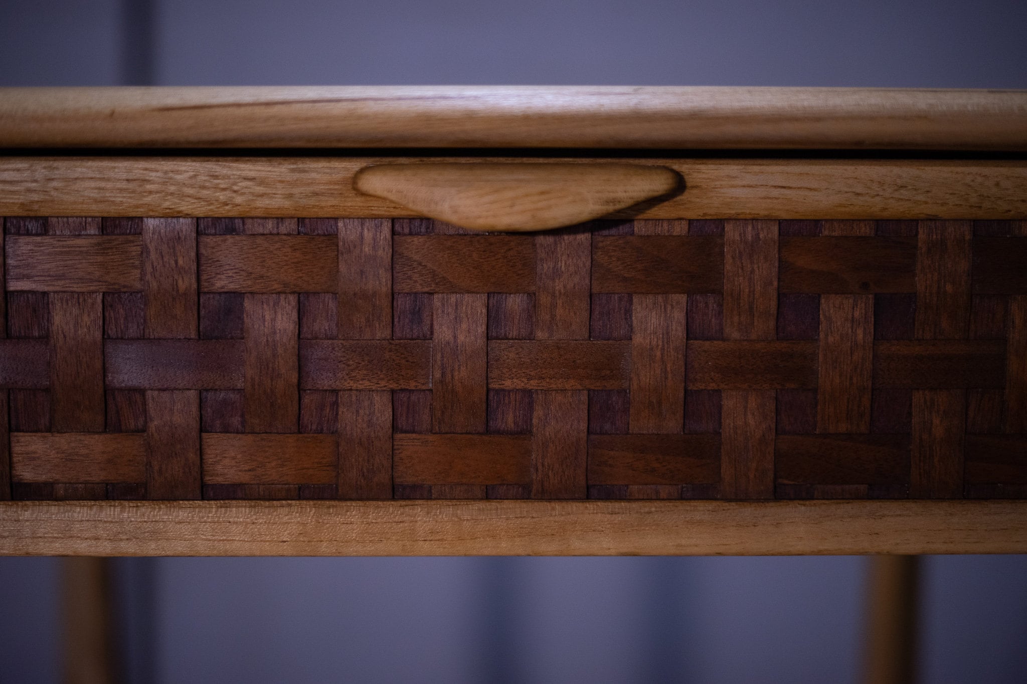 Lane "basket Weave" Midcentury Modern End Table - Etsy