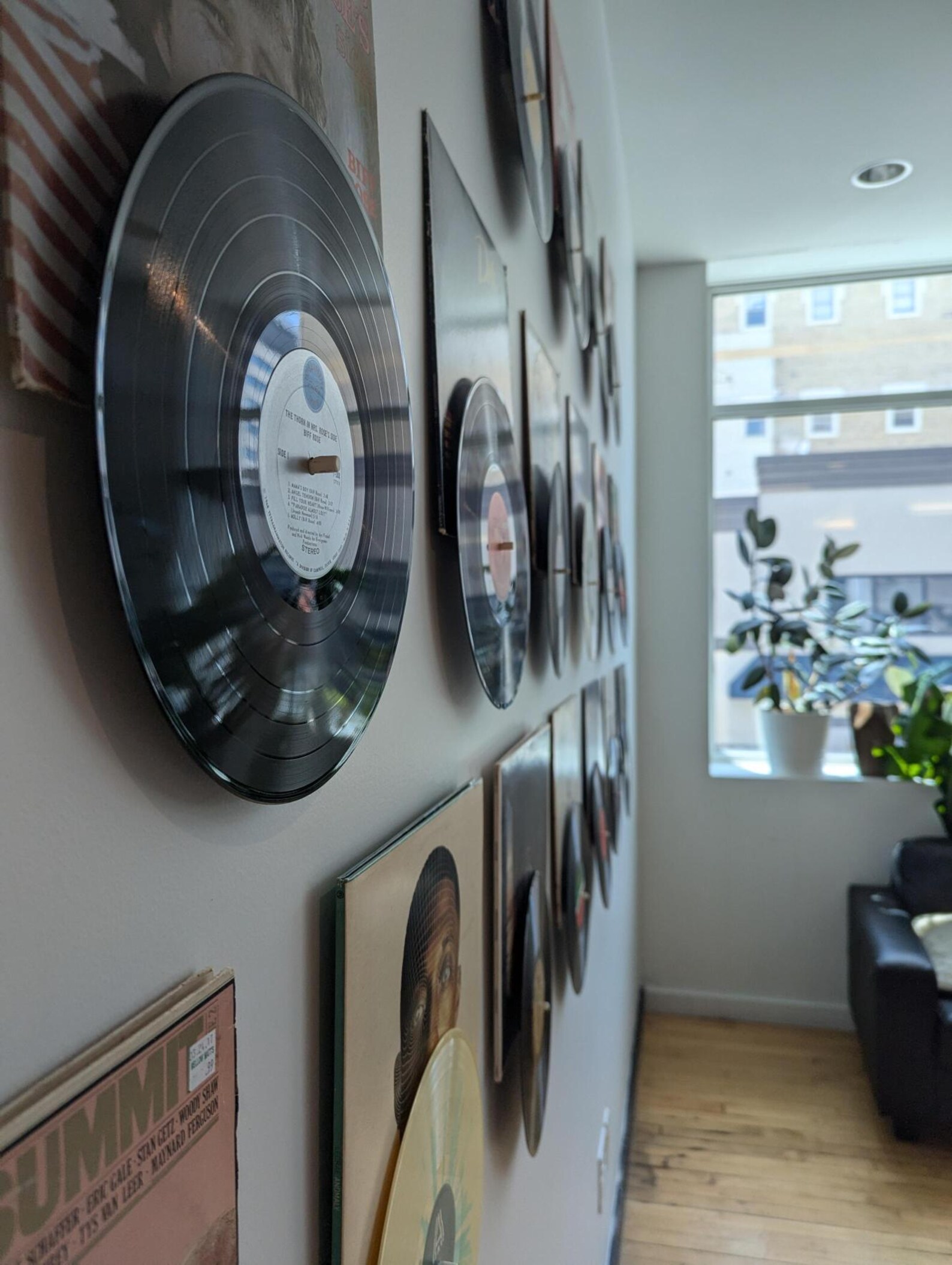 Vinyl Record Display With Disk and Sleeve! (set of 5) - Etsy