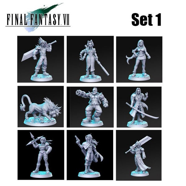 Final Fantasy Vii 7 - Etsy