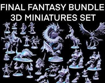 3d Final Fantasy Stl - Etsy