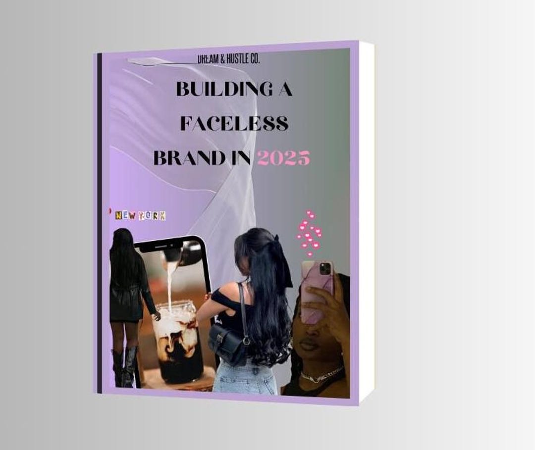 PLR Build A Faceless Brand in 2025 PDF & Canva Edit, Resell , Done for ...