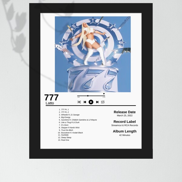 Latto Album Cover - Etsy Australia