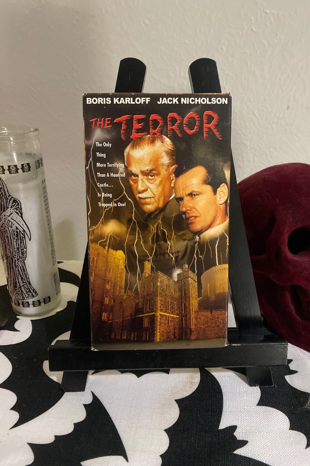 The Terror Horror VHS Karloff Nicholson - Etsy
