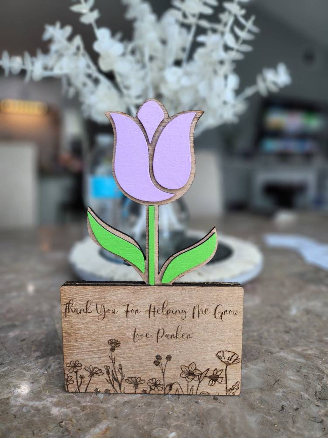 DIGITAL FILE: Tulip Gift Card Holder - Etsy