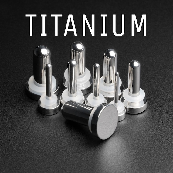 Titanium Ear Stretching Kit Pain-free 0.5mm Jump Dead - Etsy