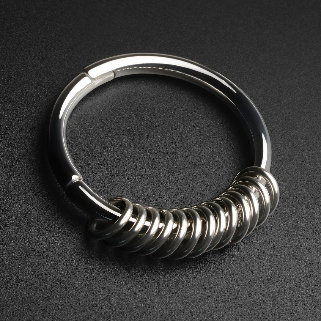 Surgical Steel Magnetic Multi Hoop Ear Weight | Ear Weight Gauges for ...