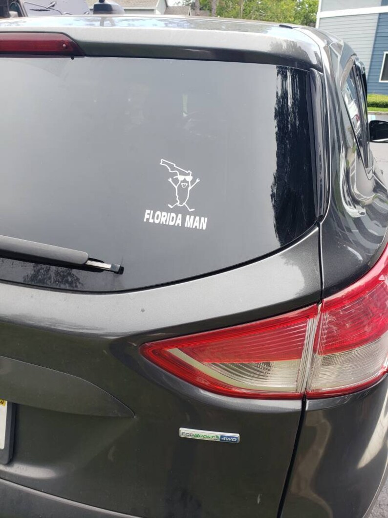 The Iconic Florida Man (decal) - Etsy