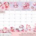 EDITABLE November 2024 Calendar, Watercolor Thanksgiving Day, Cute ...