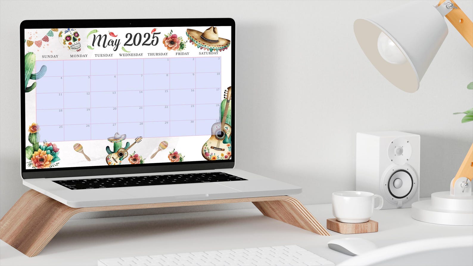 EDITABLE May 2025 Calendar, Cinco De Mayo Planner, Monthly Planner ...