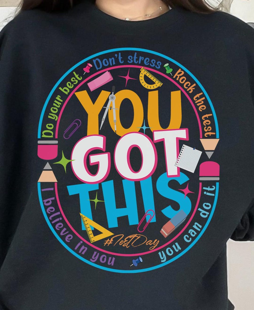 You Got This Svg & PNG, Test Day Svg, Test Day Png, Testing Svg ...