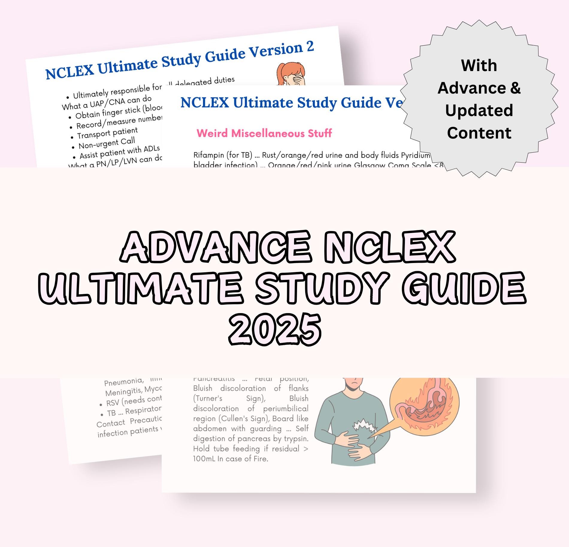 NCLEX-RN 2025 Ultimate Study Guide: Detailed Notes, Practice Questions ...