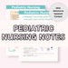 Pediatrics Nursing Study Guide Bundle: School Notes, NCLEX, ATI ...