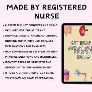 The Complete ATI TEAS 7 Study Guide 2025 - Etsy