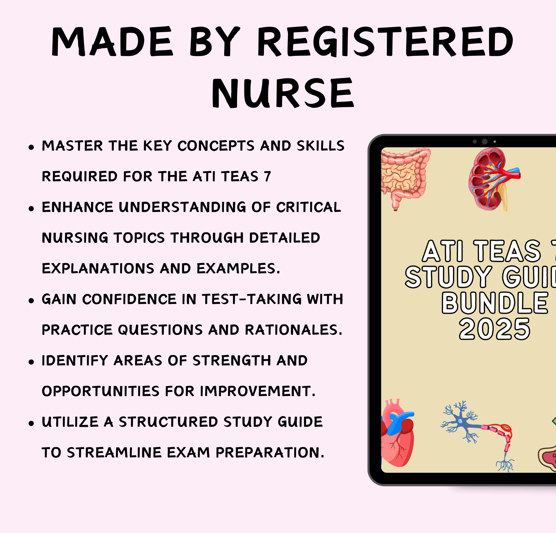 The Complete ATI TEAS 7 Study Guide 2025 - Etsy