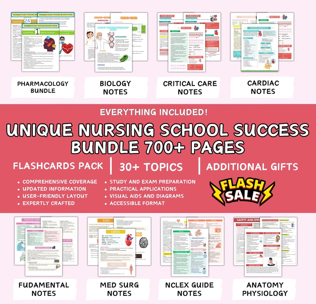 All-in-one Nursing School Notes, Guide for Nursing Students ...