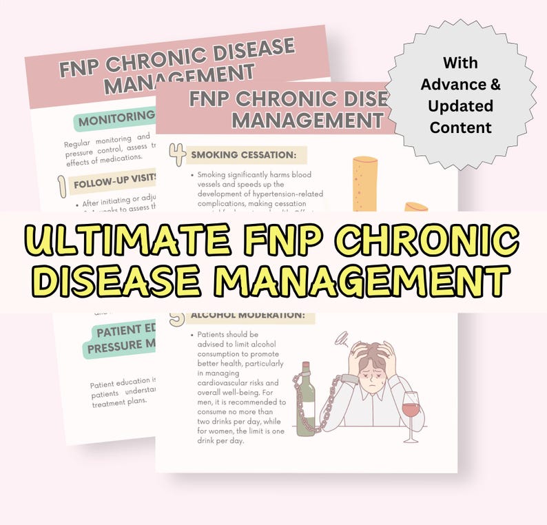 FNP Chronic Disease Management Guide: Nurse Practitioner Study Resource ...