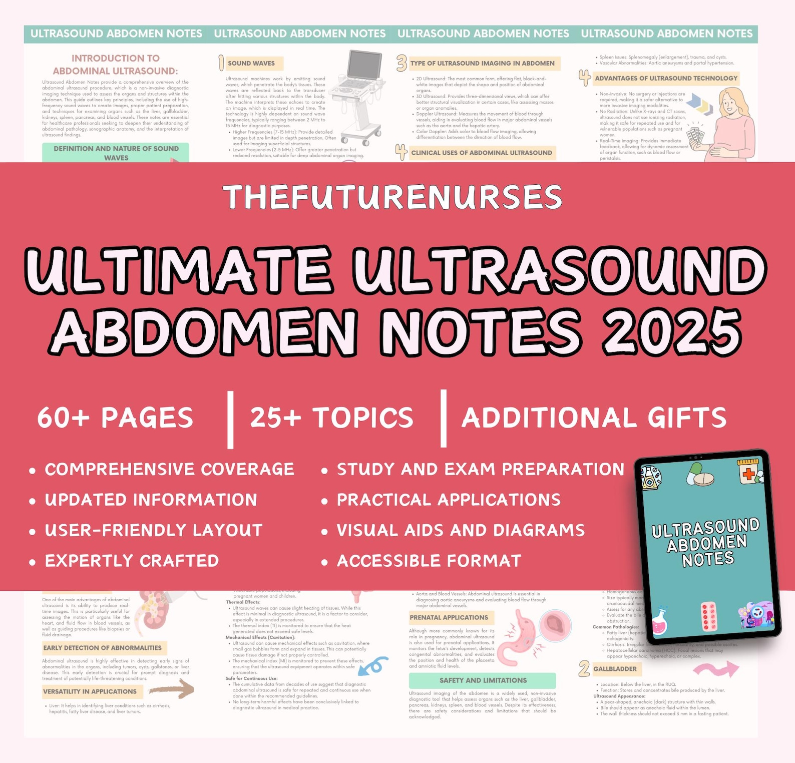 Abdomen Ultrasound Study Guides Comprehensive Ultrasound School ...