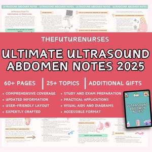 Abdomen Ultrasound Study Guides Comprehensive Ultrasound School ...