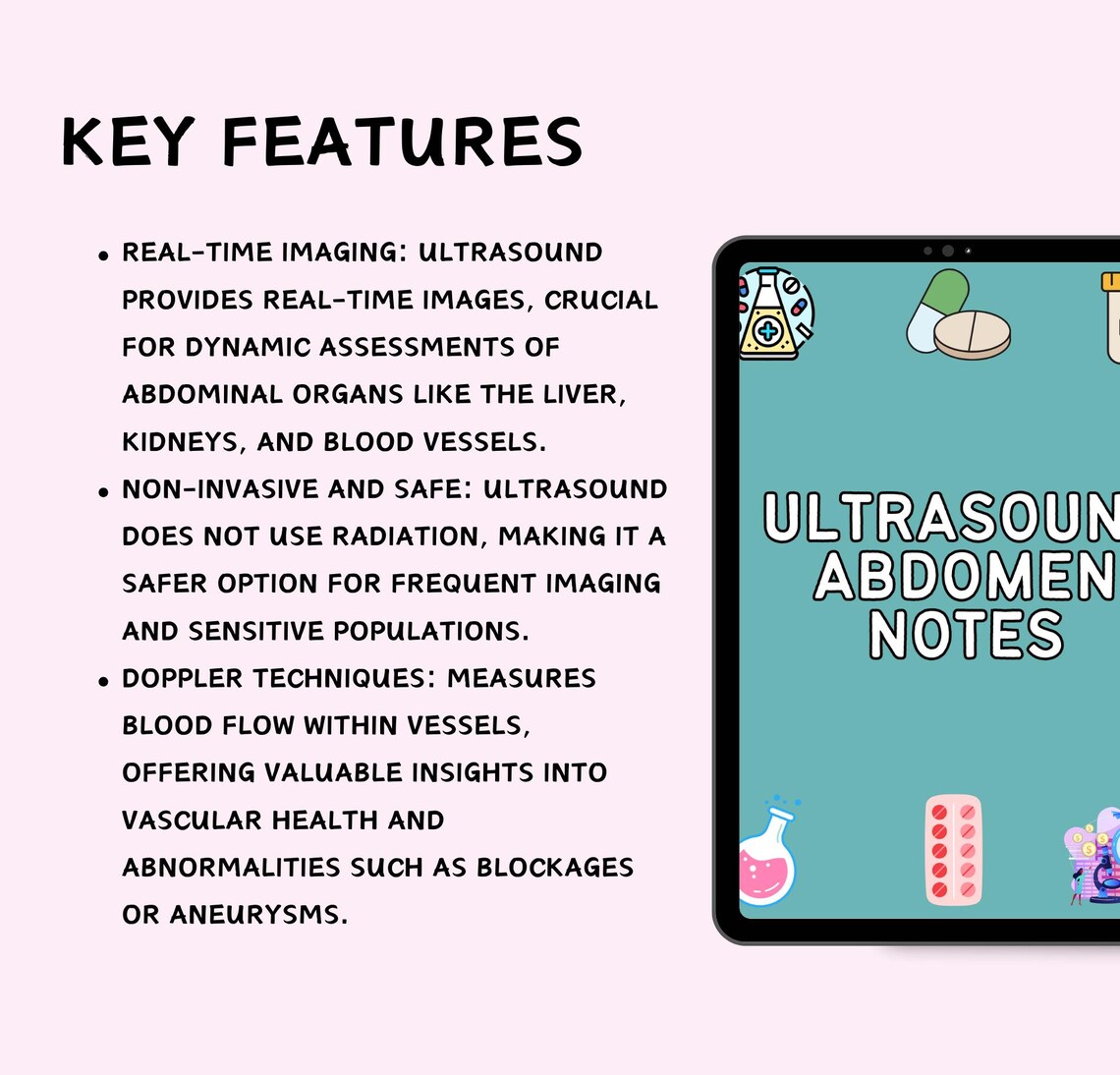 Abdomen Ultrasound Study Guide: Sonography Exam Prep (PDF) - Etsy