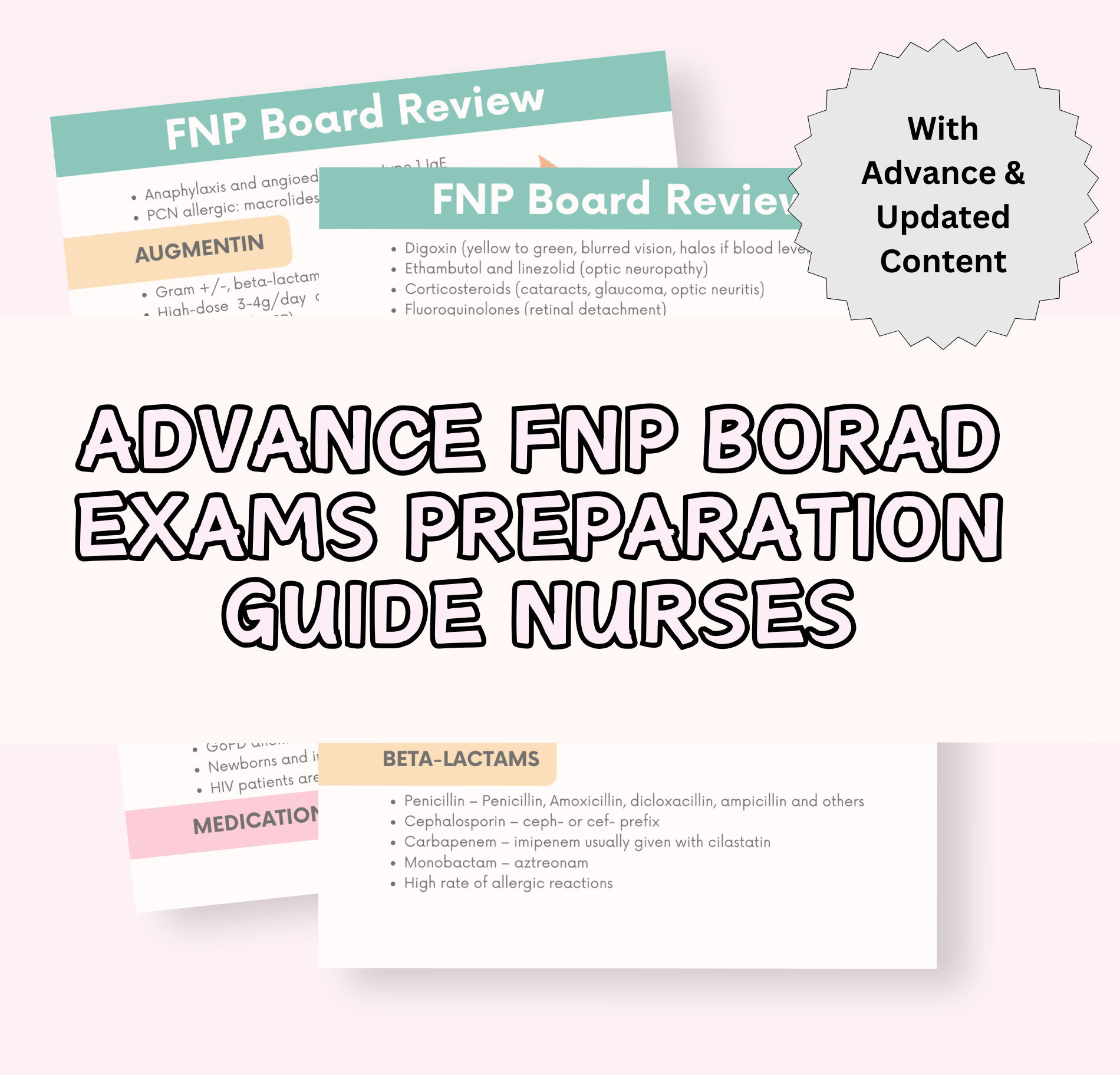 UPDATED for 2024 FNP Exam Review, Fnp Exam Review, FNP Board Review ...