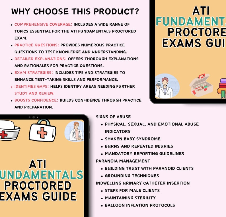 ATI Fundamentals Proctored Exam Study Guide: Nursing Notes - Etsy