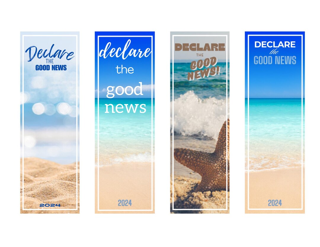 JW Bookmarks, Declare the Good News, Convention 2024, JW Printables, JW ...