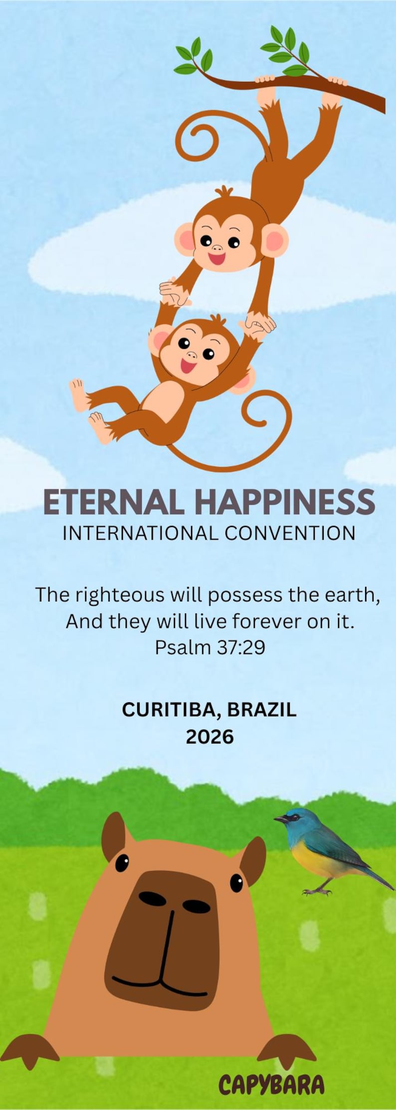 JW Bookmarks – International Convention 2026 “eternal Happiness ...