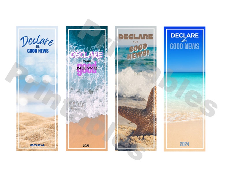 JW Bookmarks, Declare the Good News, Jehovah Witness Convention 2024 - Etsy