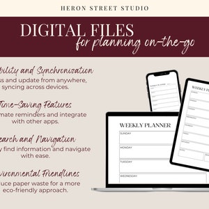 Simplicity Instant Download PDF Weekly Planner - Etsy