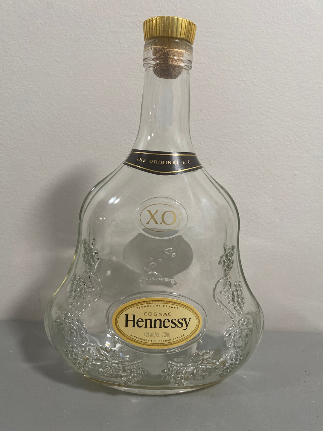 Empty HENNESSY XO Bottle - Etsy