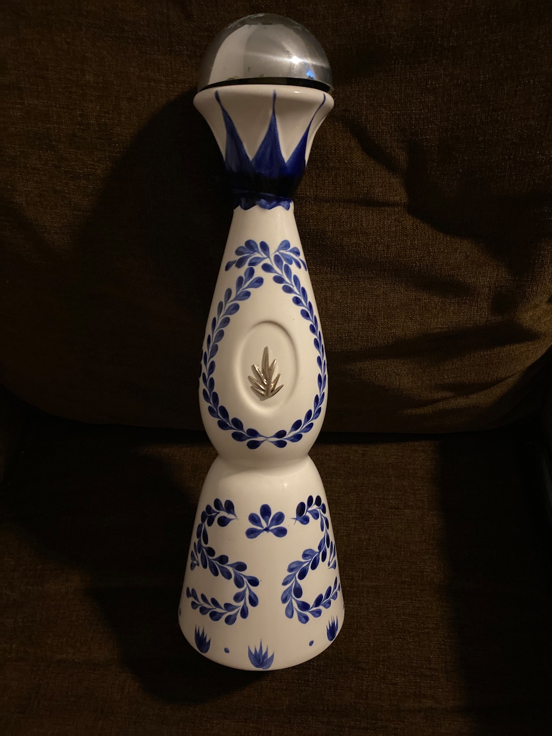 Hand Painted Empty CASA AZUL Repo Bottle (agave, Flower or No Emblem ...