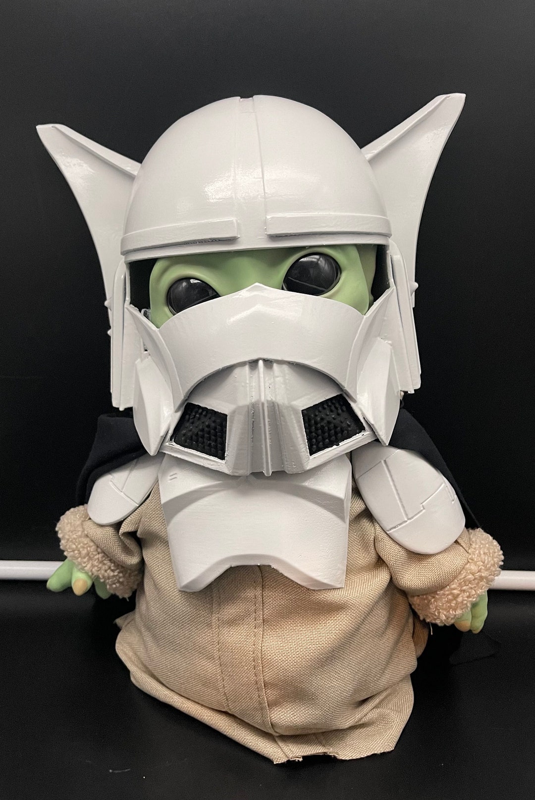 Armored Grogu Stormpooper White - Etsy