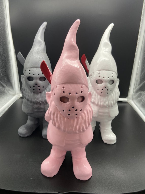 LARGE Killer Halloween Garden Gnomes - Etsy