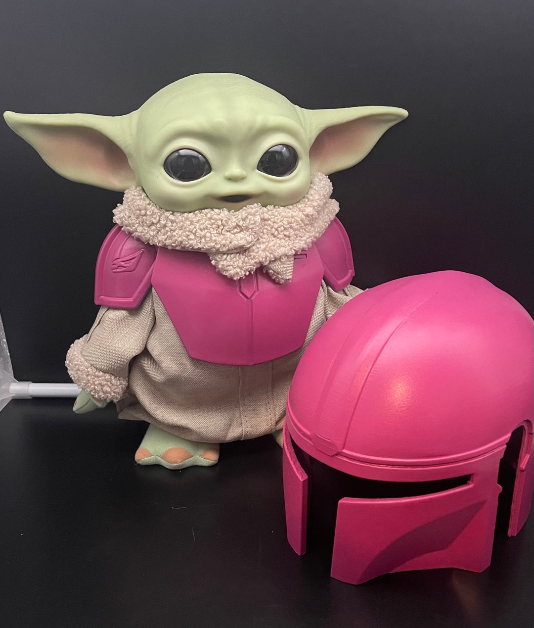 Armored Grogu Pink - Etsy
