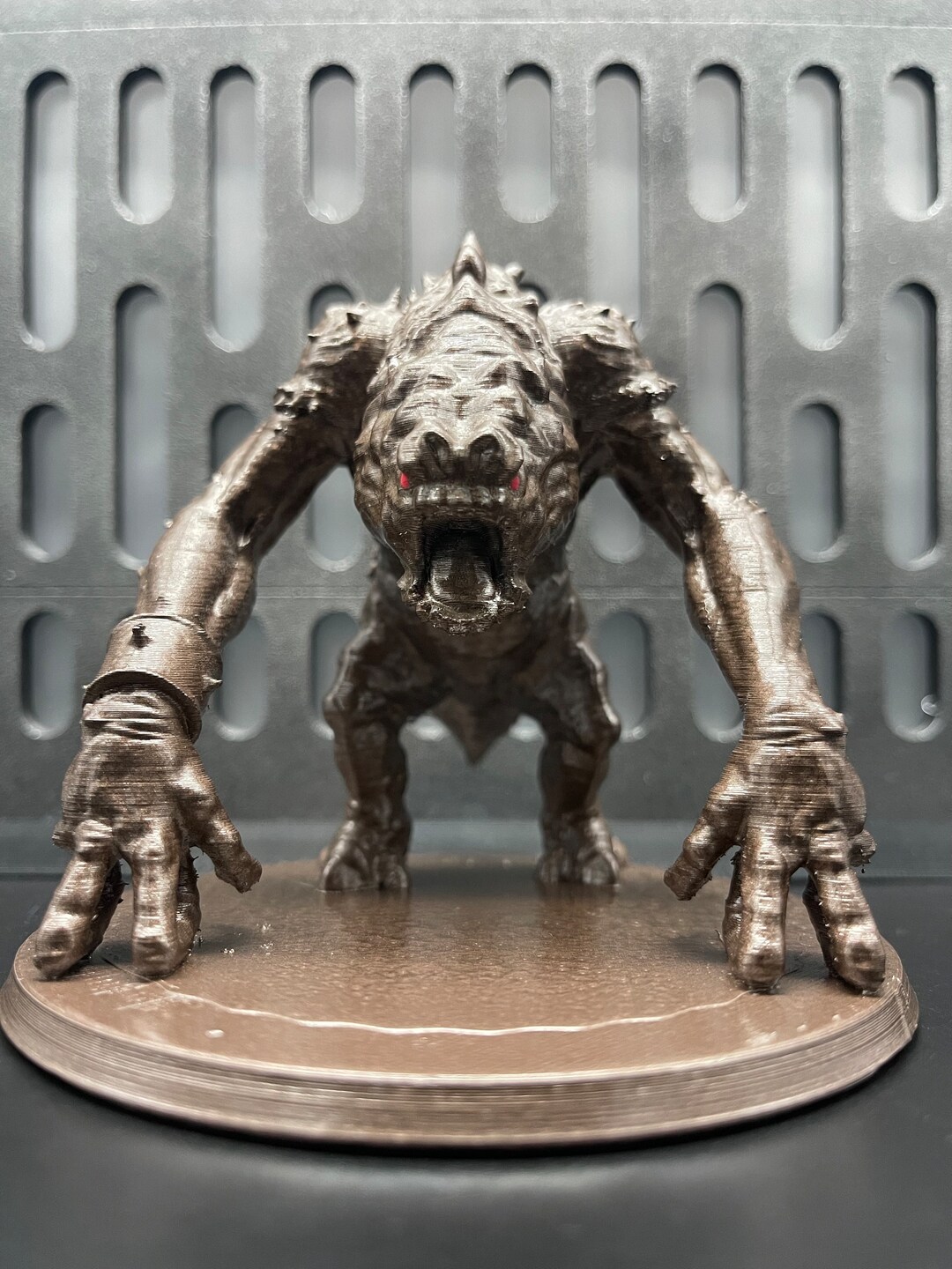 Handpainted Rancor Mini Statue - Etsy