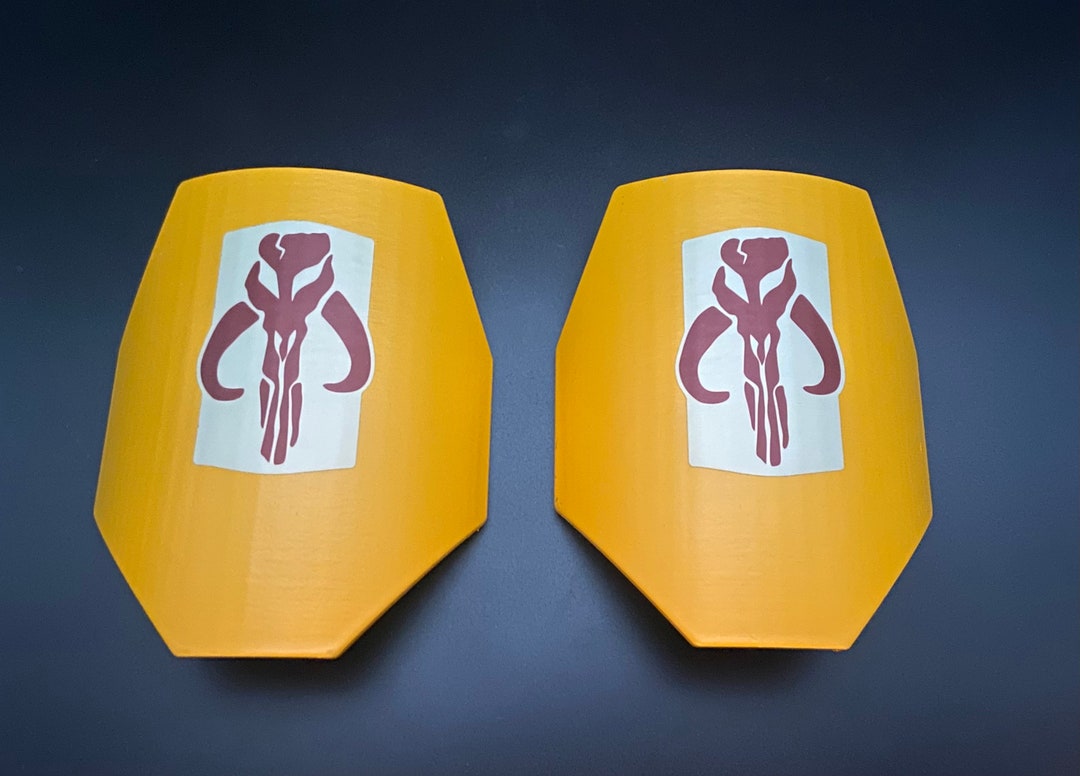 Boba Fetts Shoulder Armor book of Boba Fett Ready to Ship - Etsy