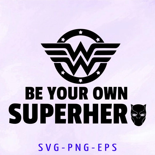Superhero Svg - Etsy