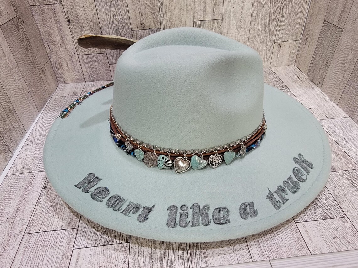 Heart Like a Truck - Cowboy Hats. - Etsy