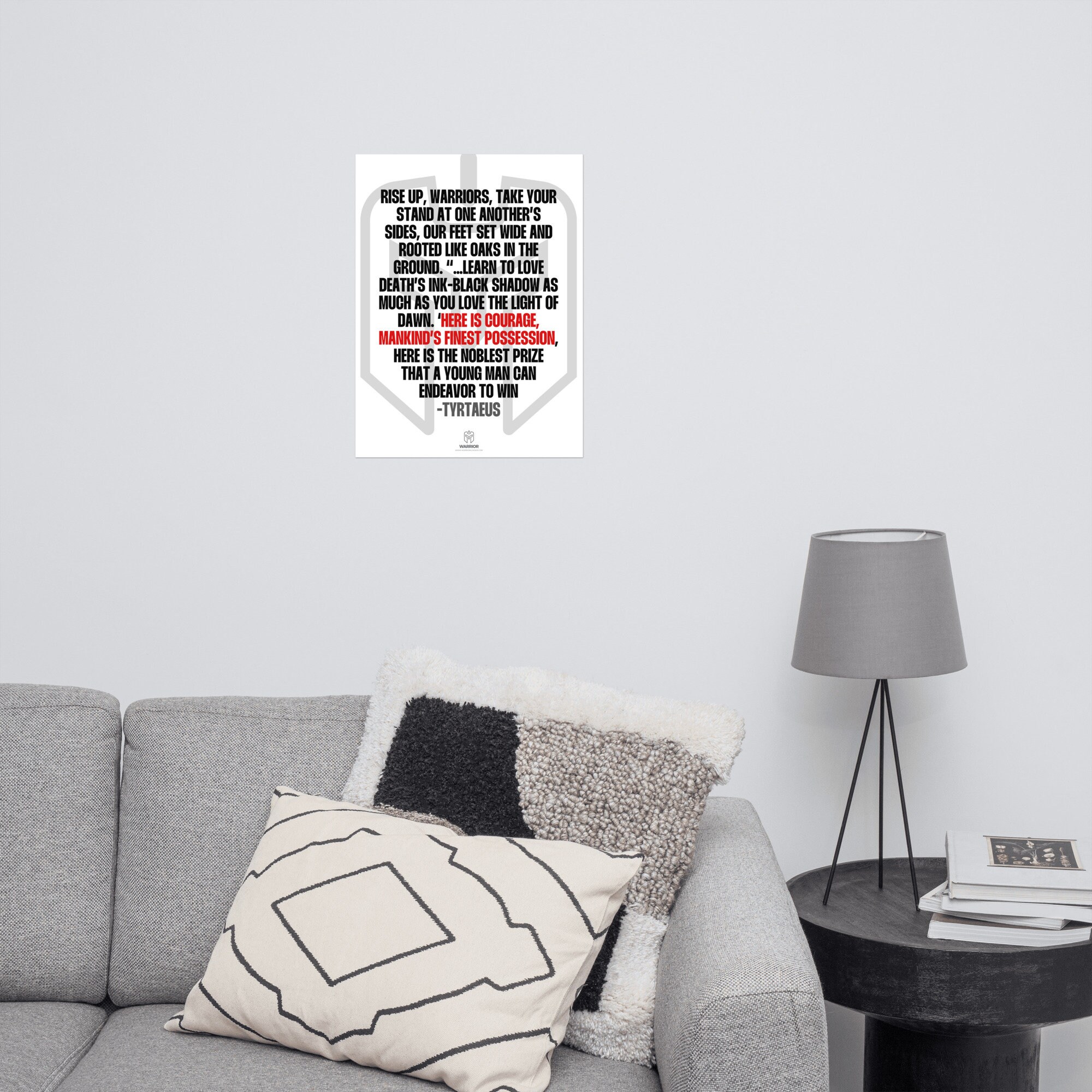 Rise up Warriors by Tyrtaeus Poster - Etsy