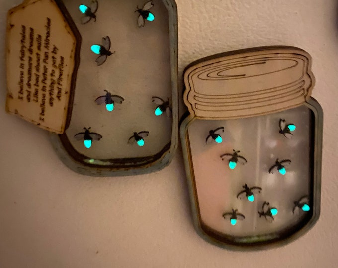 Stained Glass Firefly Suncatcher - Etsy