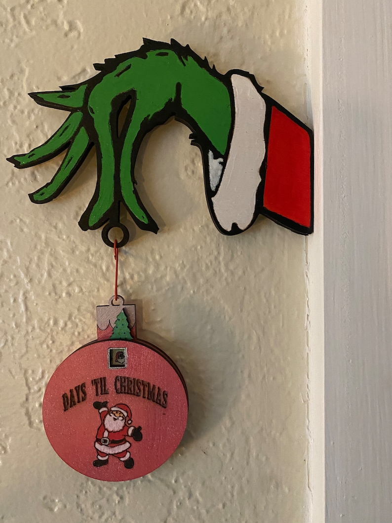 How the Grinch Stole Christmas Grinch’s Hand Holding an Ornament ...