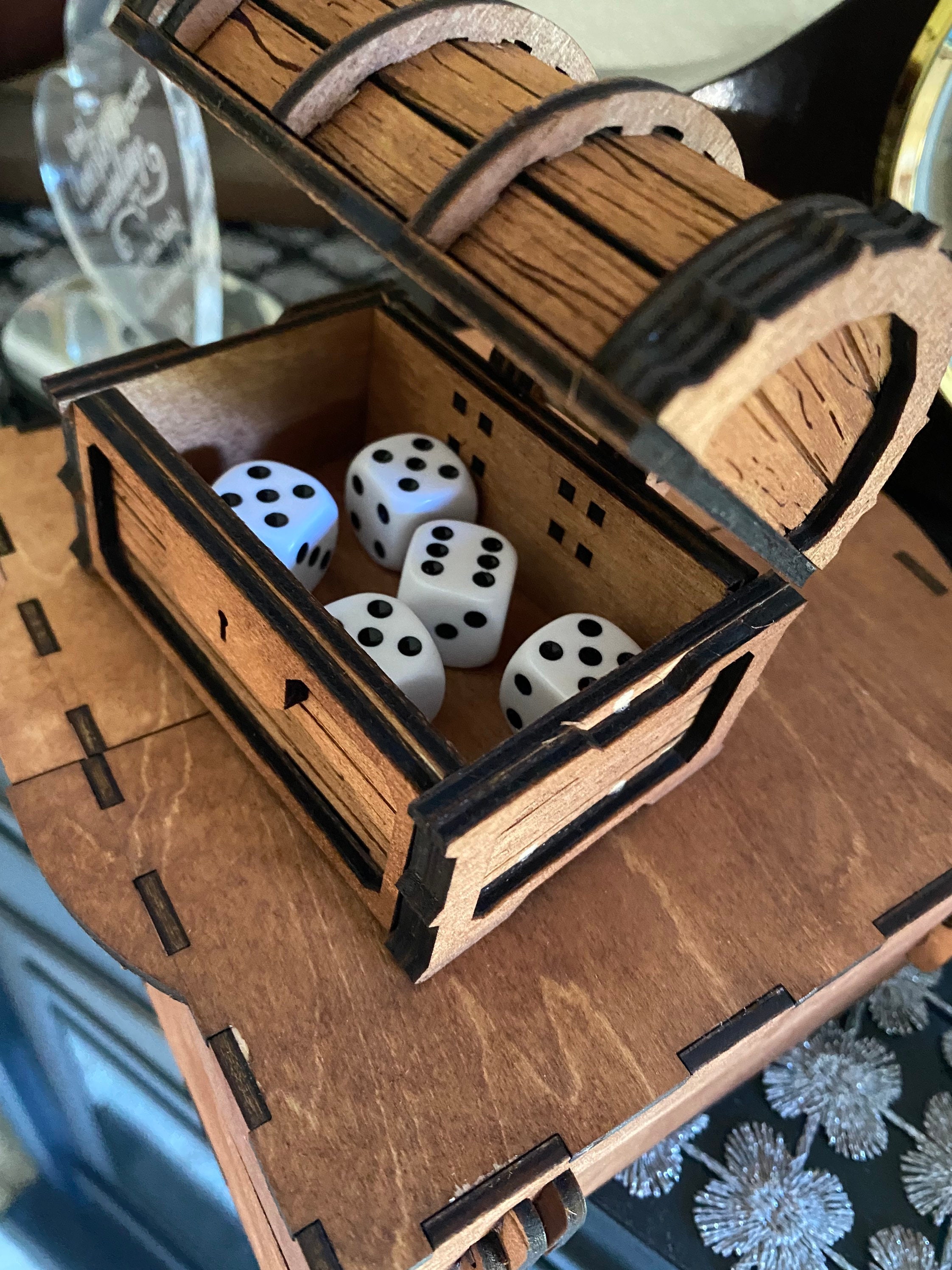 Small Mini Treasure Chest - Etsy