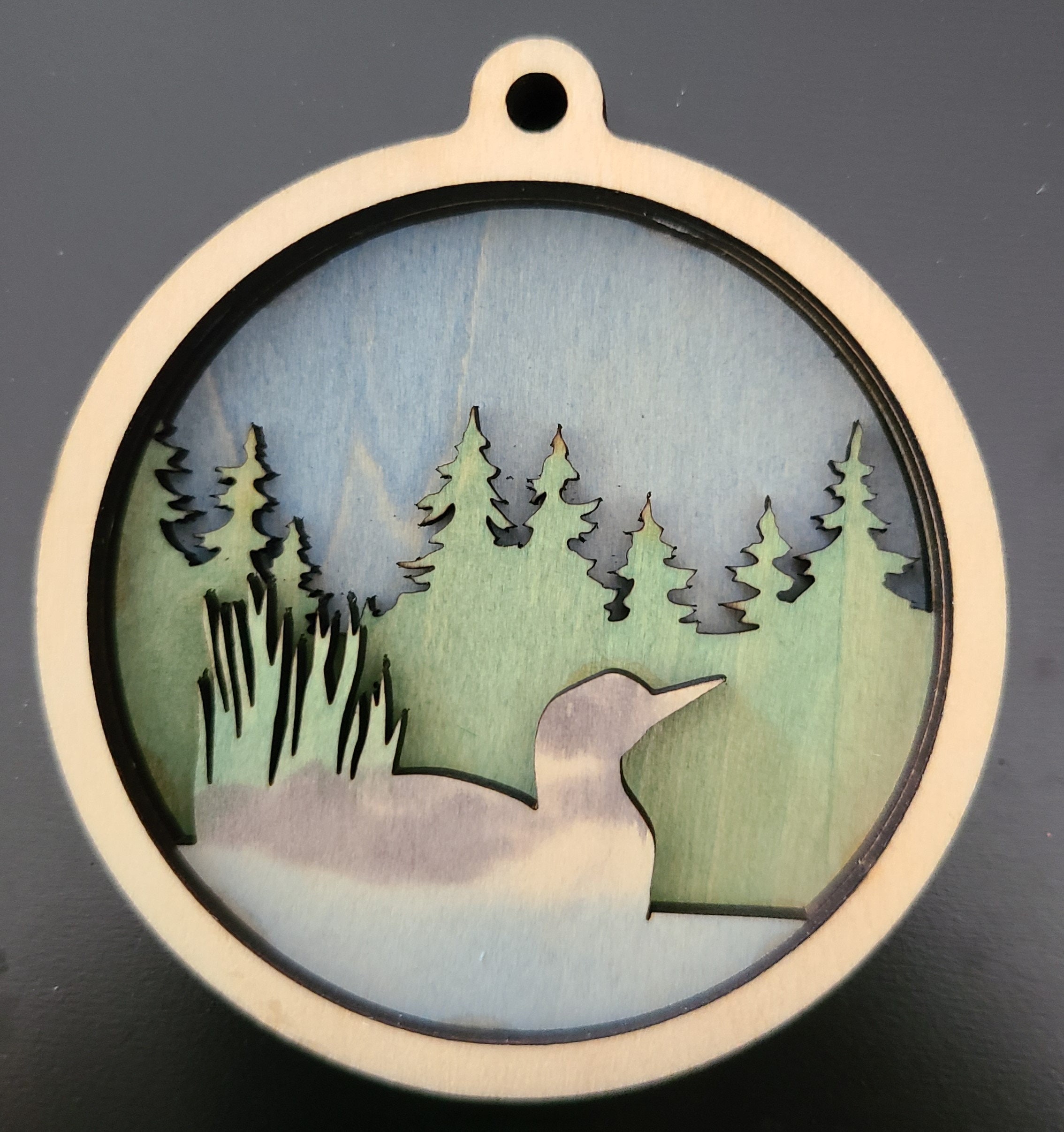 Nature Loon, Laser Cut File SVG, DXF, and AI Digital File - Etsy