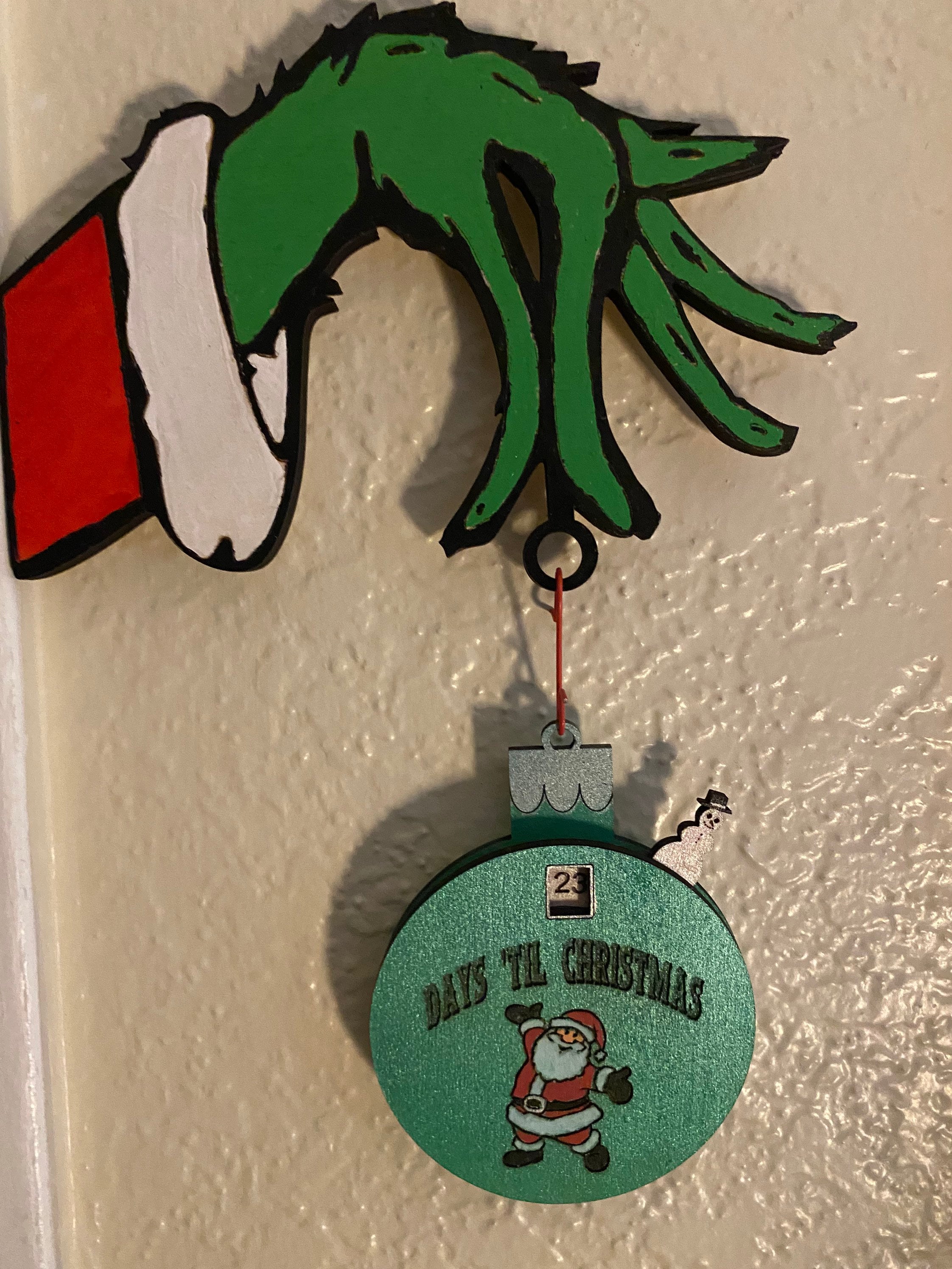 How the Grinch Stole Christmas Grinch’s Hand Holding an Ornament ...